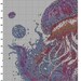 Jellyfish Cross Stitch Pattern 7 Instant PDF Download Sea - Etsy