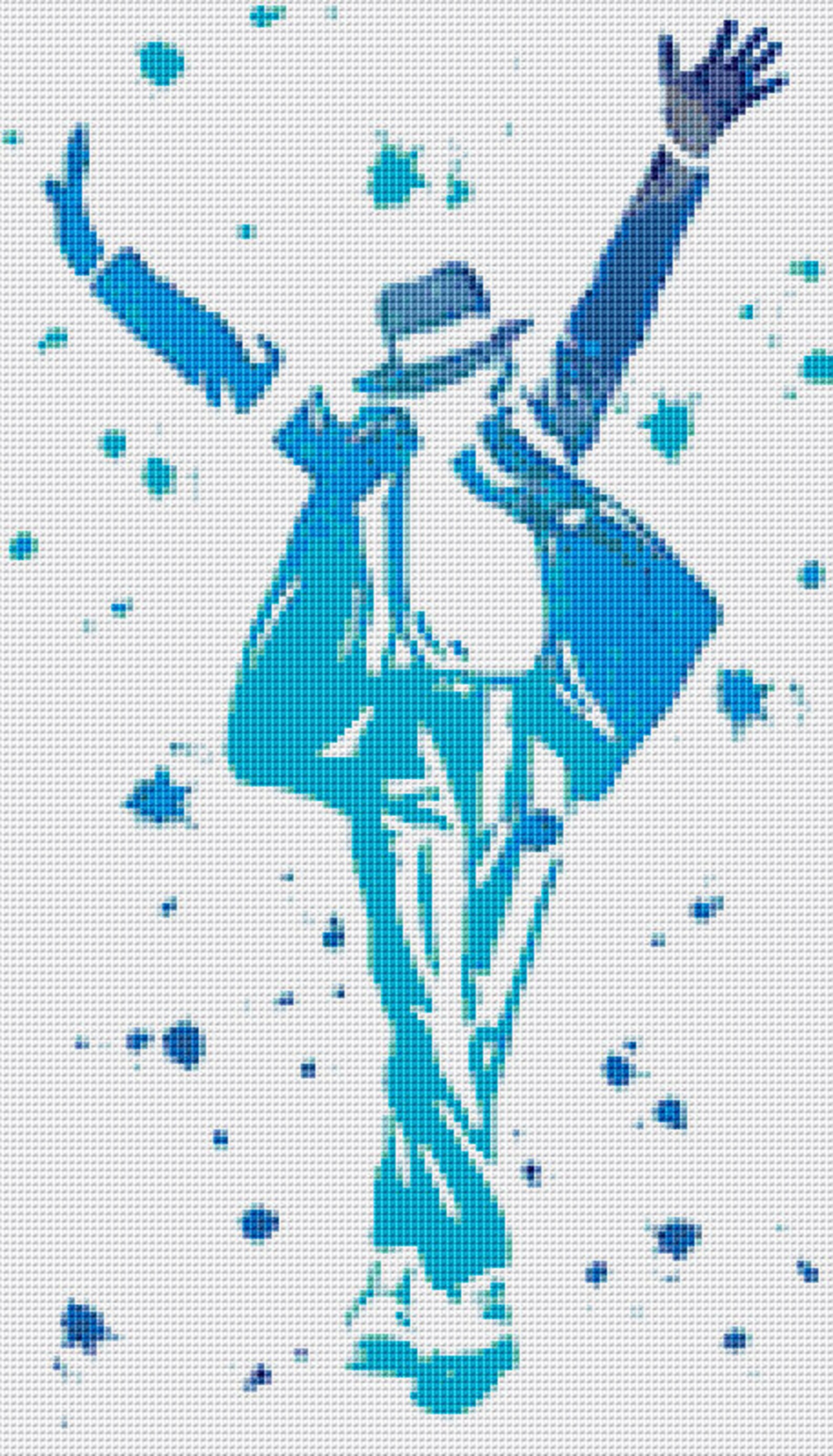 Michael Jackson Cross Stitch Pattern Instant PDF Download | Etsy