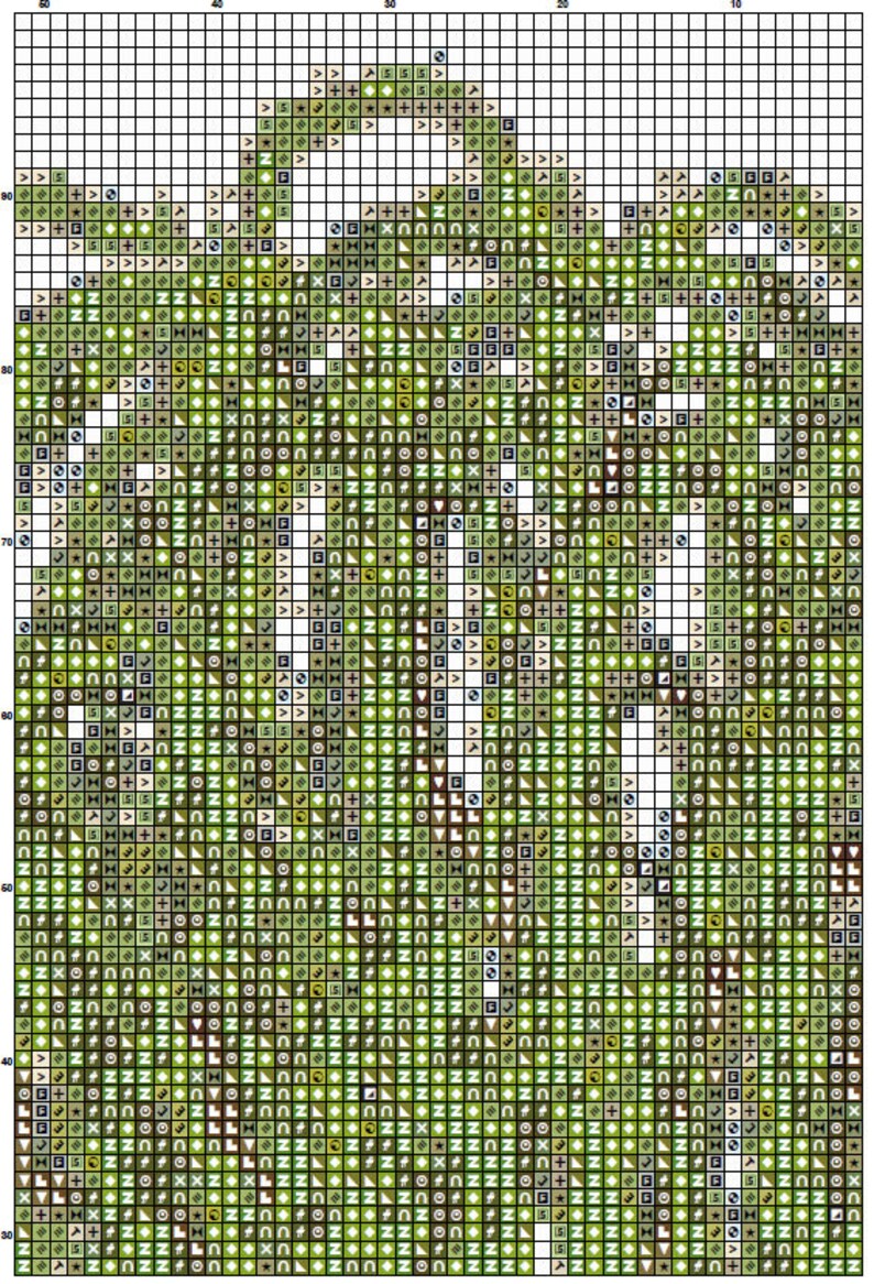 Willow Tree Cross Stitch Pattern Instant PDF Download Summer | Etsy