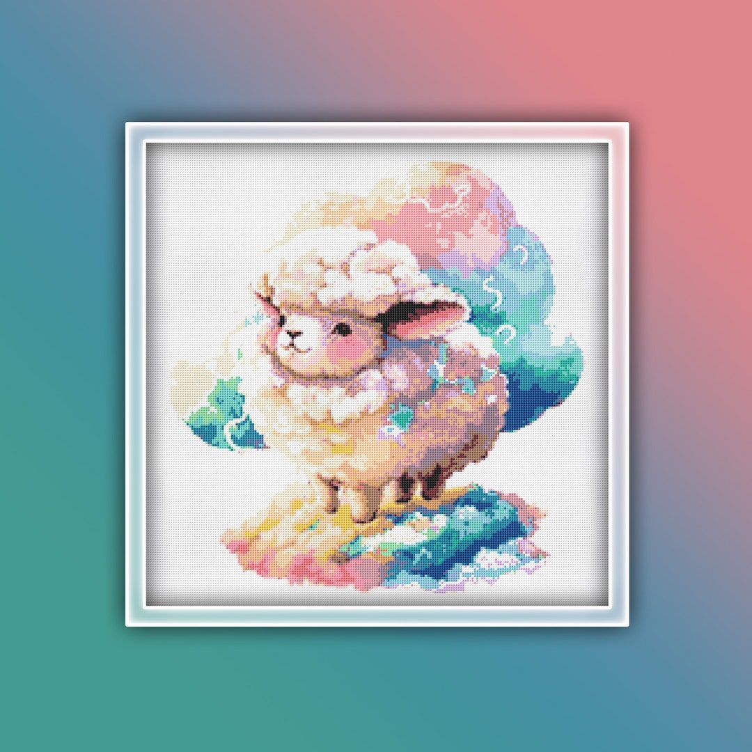 Sheep Cross Stitch Pattern 11 Instant Download Instant PDF Download ...
