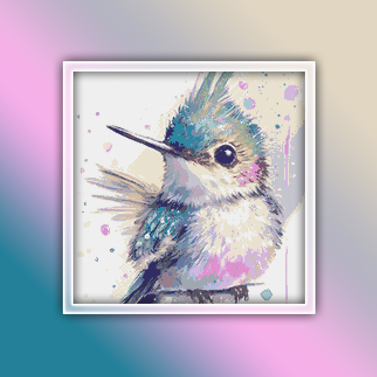 Hummingbird Cross Stitch Pattern 9 Instant PDF Download Baby ...