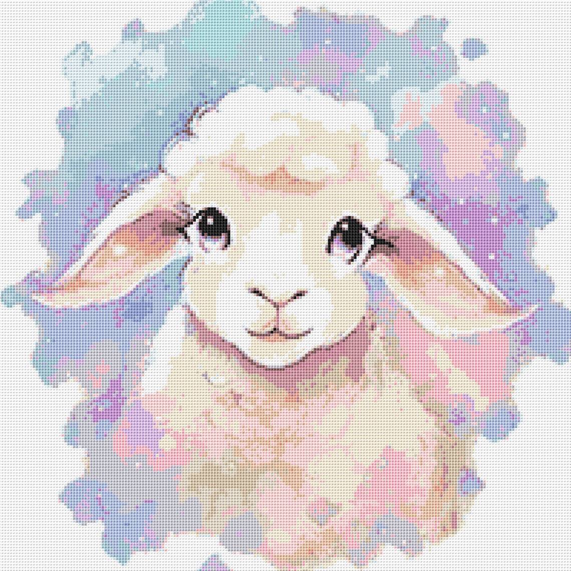 Sheep Cross Stitch Pattern 3 Instant Download Instant PDF - Etsy