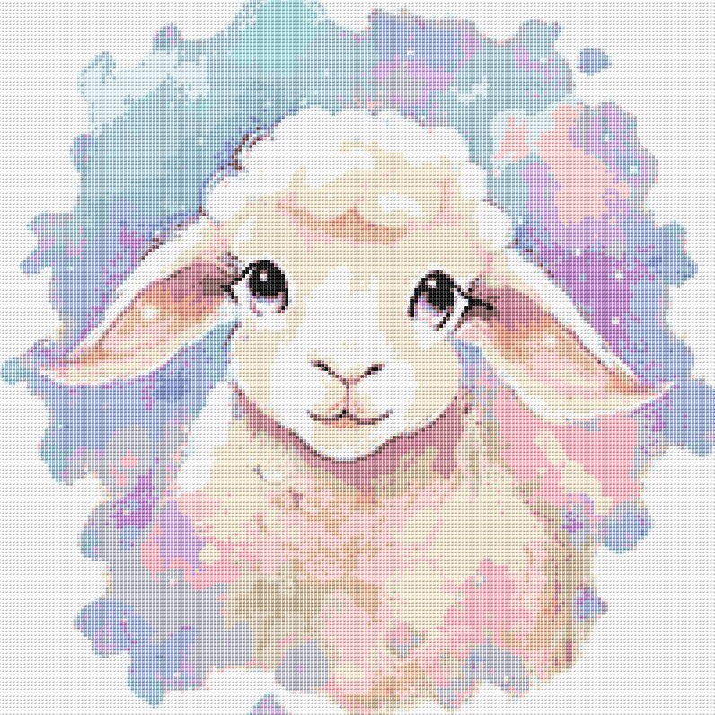 Sheep Cross Stitch Pattern 3 Instant Download Instant PDF - Etsy