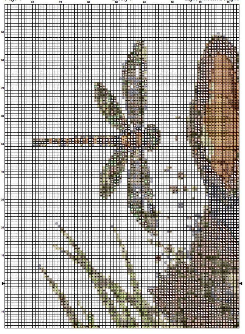 Bunny Cross Stitch Pattern 8 Instant Download Instant PDF - Etsy