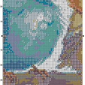 Birds on a Branch Cross Stitch Pattern 2 Instant PDF Download - Orange ...