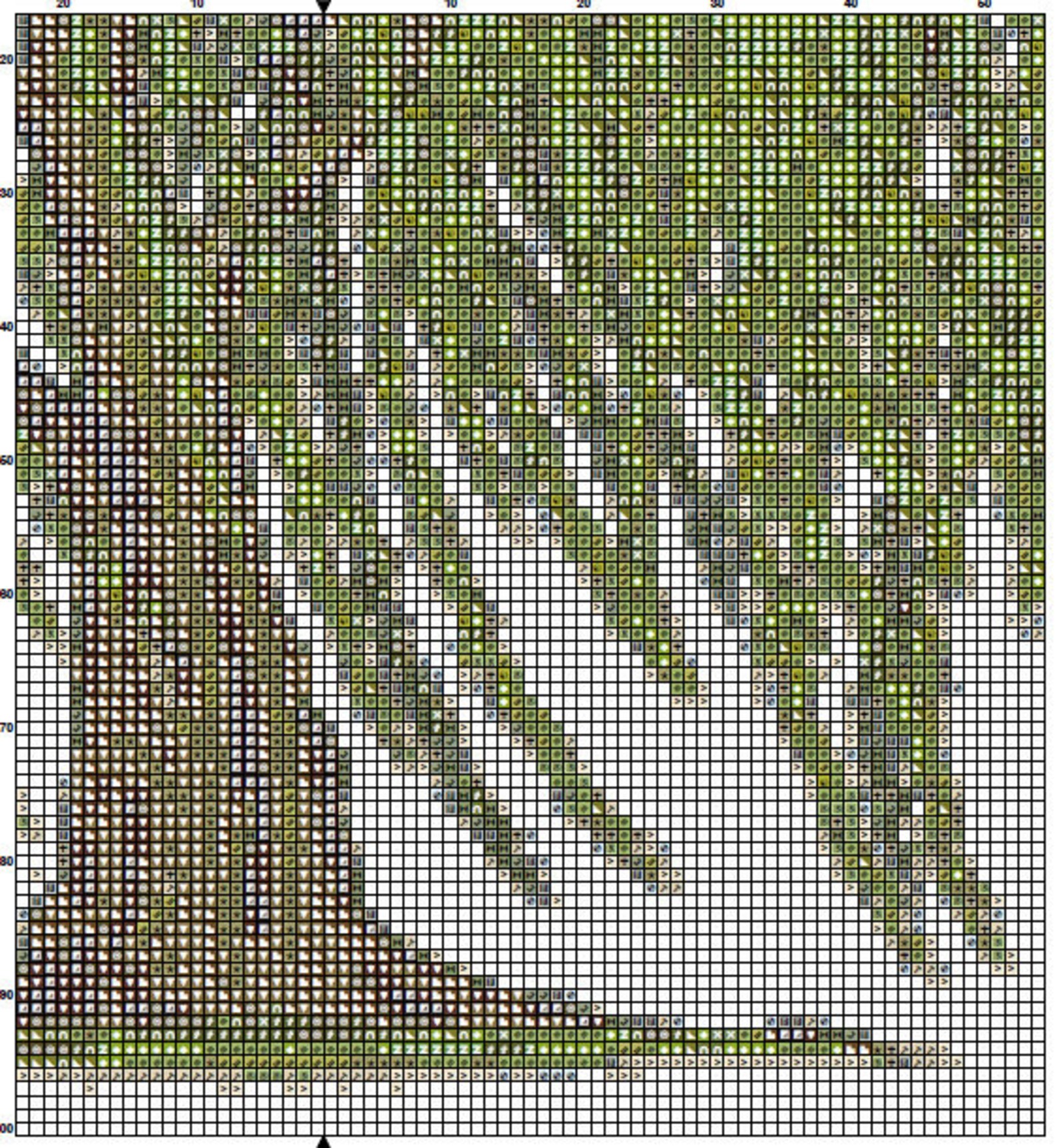 Willow Tree Cross Stitch Pattern Instant PDF Download Summer | Etsy