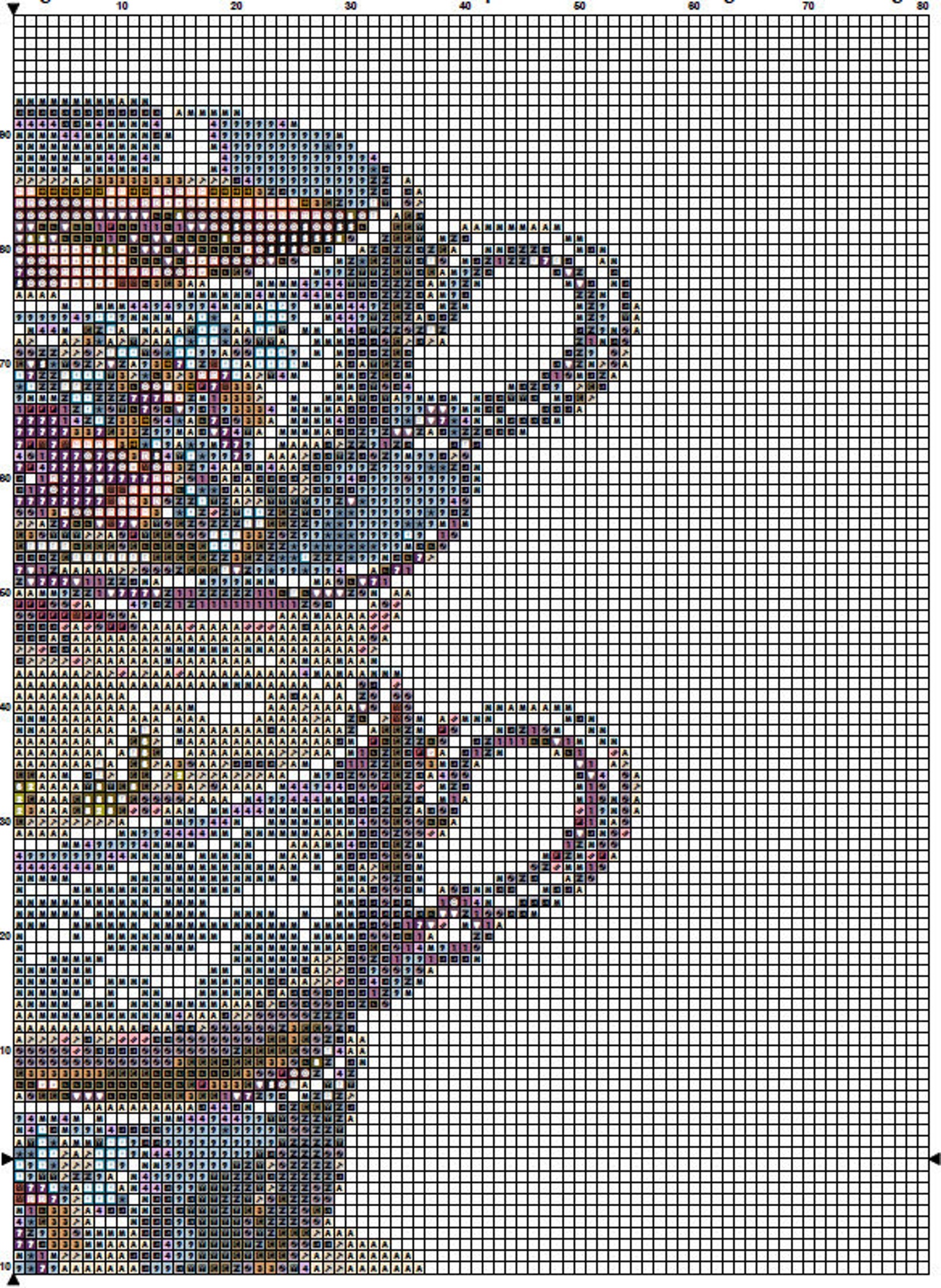 Tea Cups Cross Stitch Pattern 1 Instant PDF Download Tea - Etsy UK
