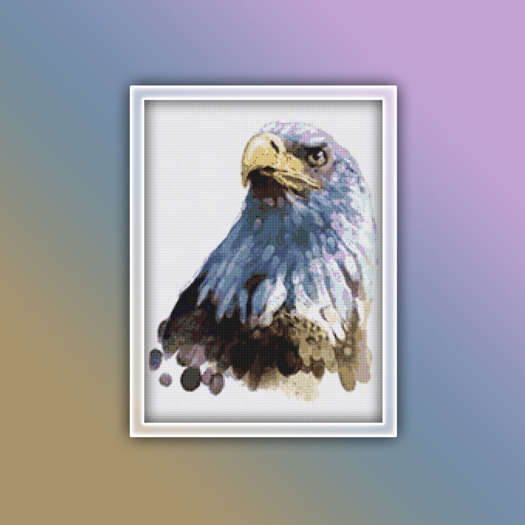 Eagle Cross Stitch Pattern 1 Instant Download Instant PDF Download ...