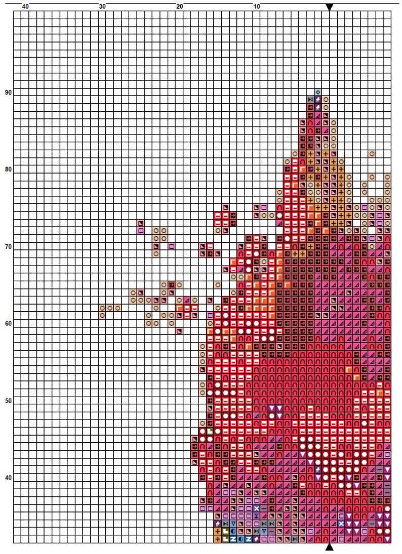 Buddha Cross Stitch Pattern 1 Instant PDF Download Buddha | Etsy