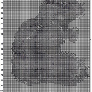 Chipmunk Cross Stitch Pattern 2 Instant PDF Download - Chipmunk ...