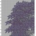 Purple Tree Cross Stitch Pattern 3 Instant PDF Download | Spring Tree ...