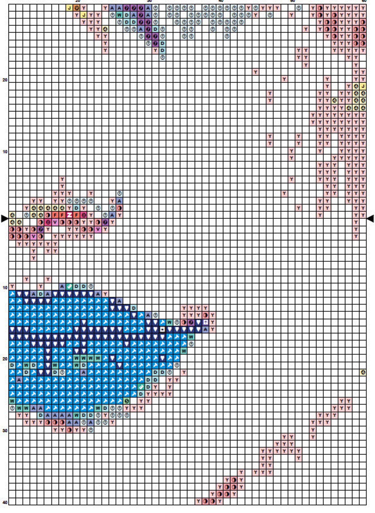Woman Cross Stitch Pattern 20 Instant PDF Download Woman | Etsy