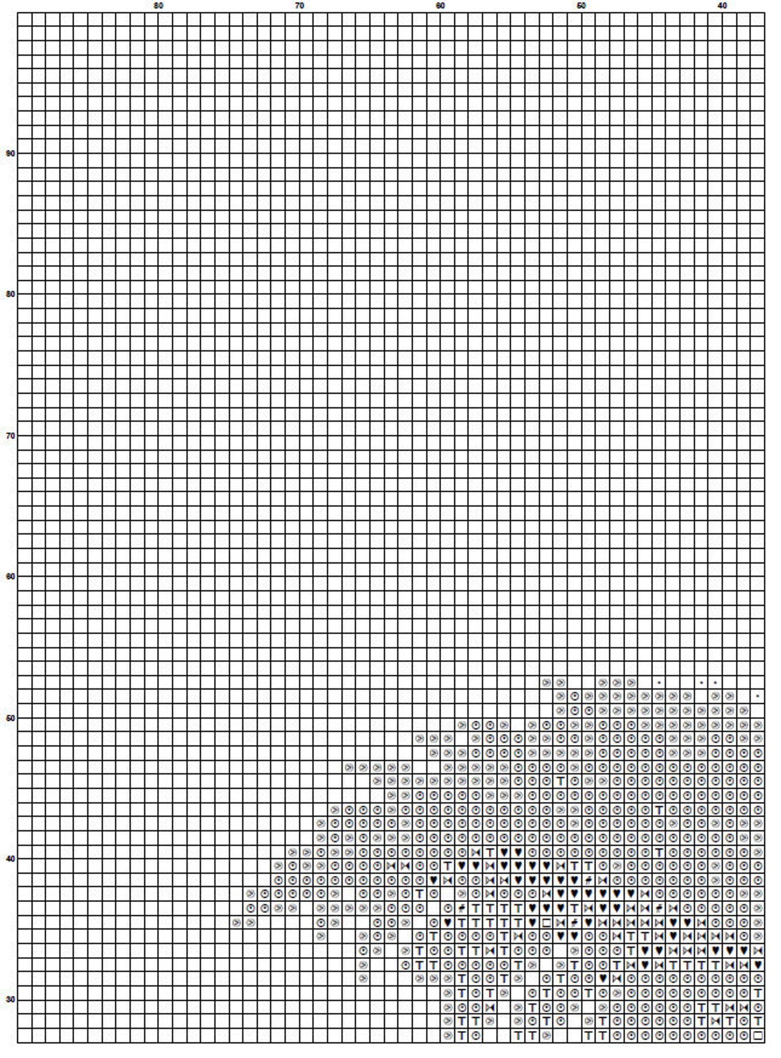 Feather Cross Stitch Pattern 8 Instant PDF Download Feather | Etsy Canada