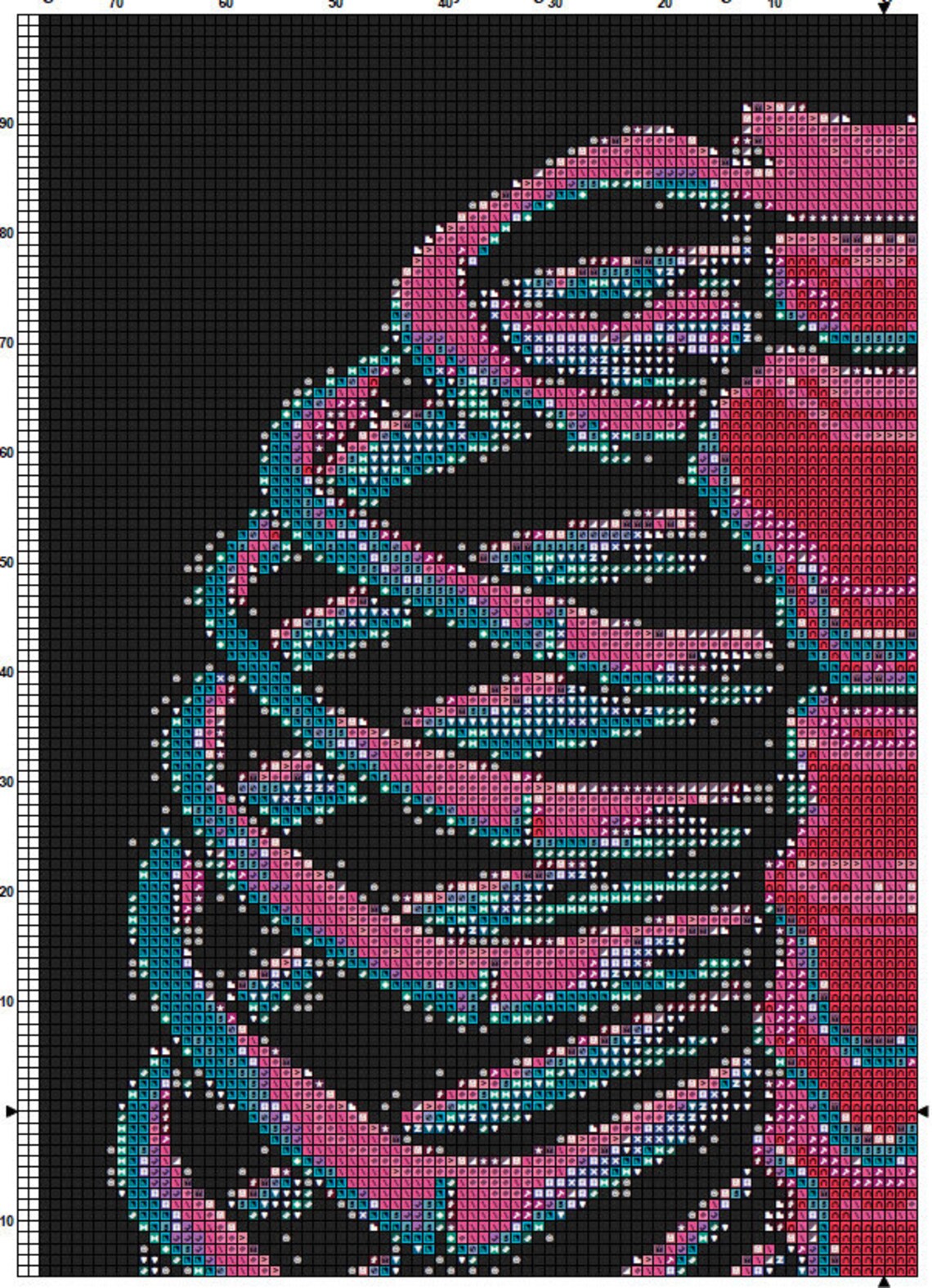 Anatomy Ribcage Cross Stitch Pattern Instant PDF Download | Etsy