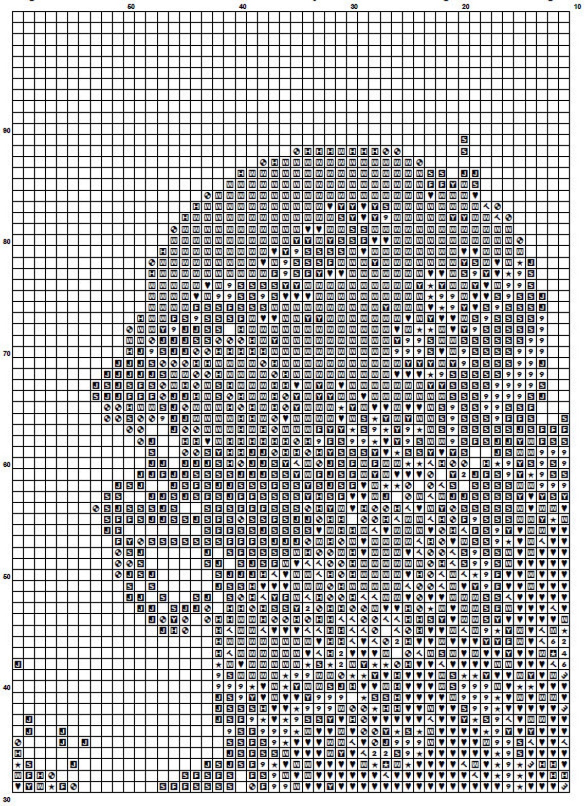 Football Player Cross Stitch Pattern 1 Instant Download | Etsy