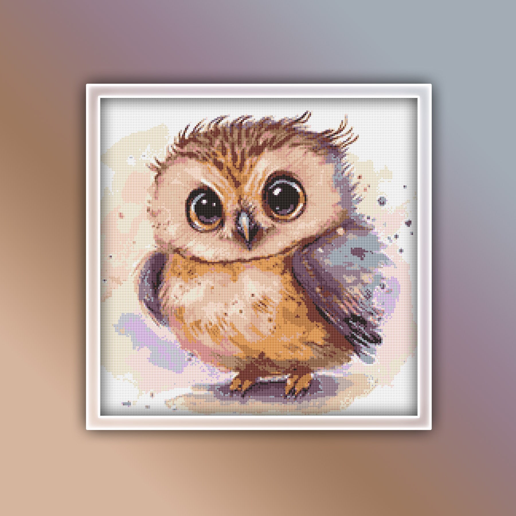 Owl Cross Stitch Pattern 14 Instant Download Instant PDF - Etsy
