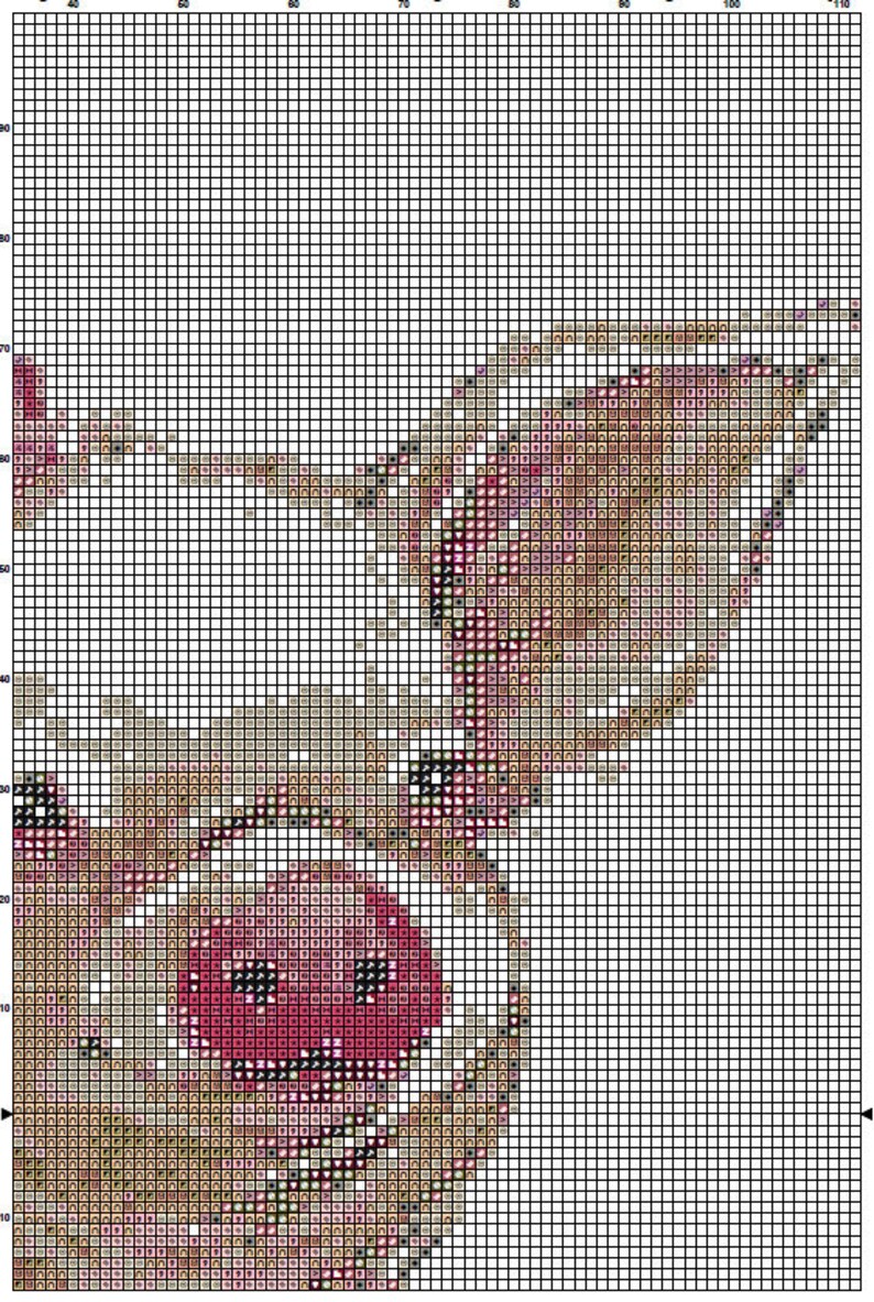Pig Cross Stitch Pattern 3 Instant PDF Download Potbelly Pig - Etsy
