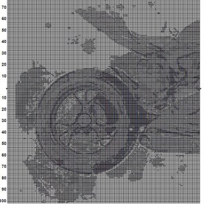 Ducati Motorcycle Cross Stitch Pattern 1 Instant PDF Download - Red ...