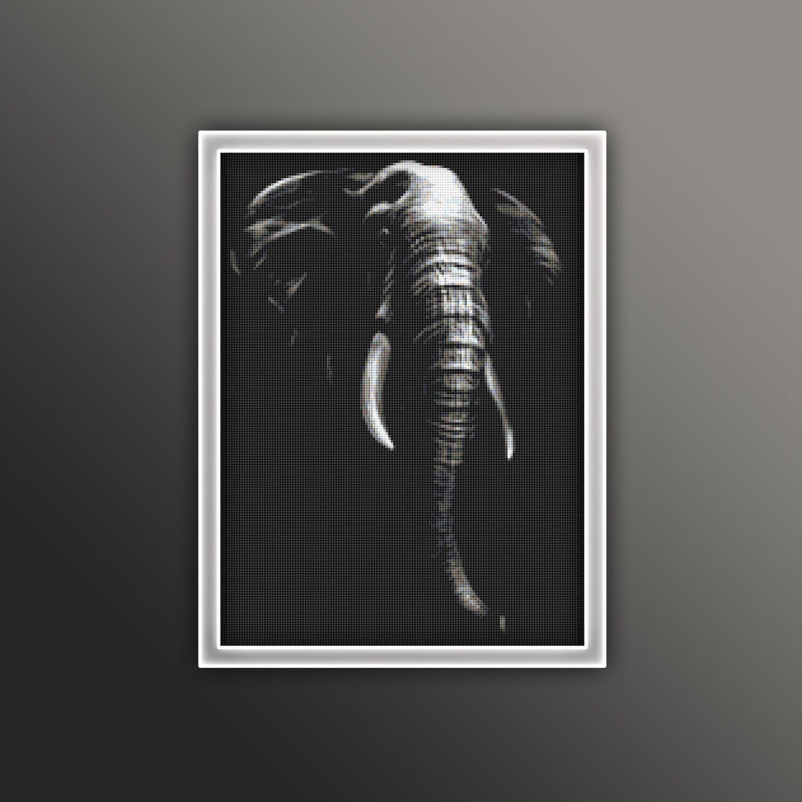 Elephant Cross Stitch Pattern 32 Instant PDF Download - Elephant ...