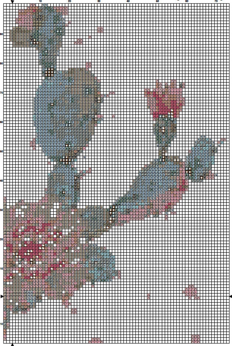 Cactus Cross Stitch Pattern 10 Instant PDF Download Cactus | Etsy