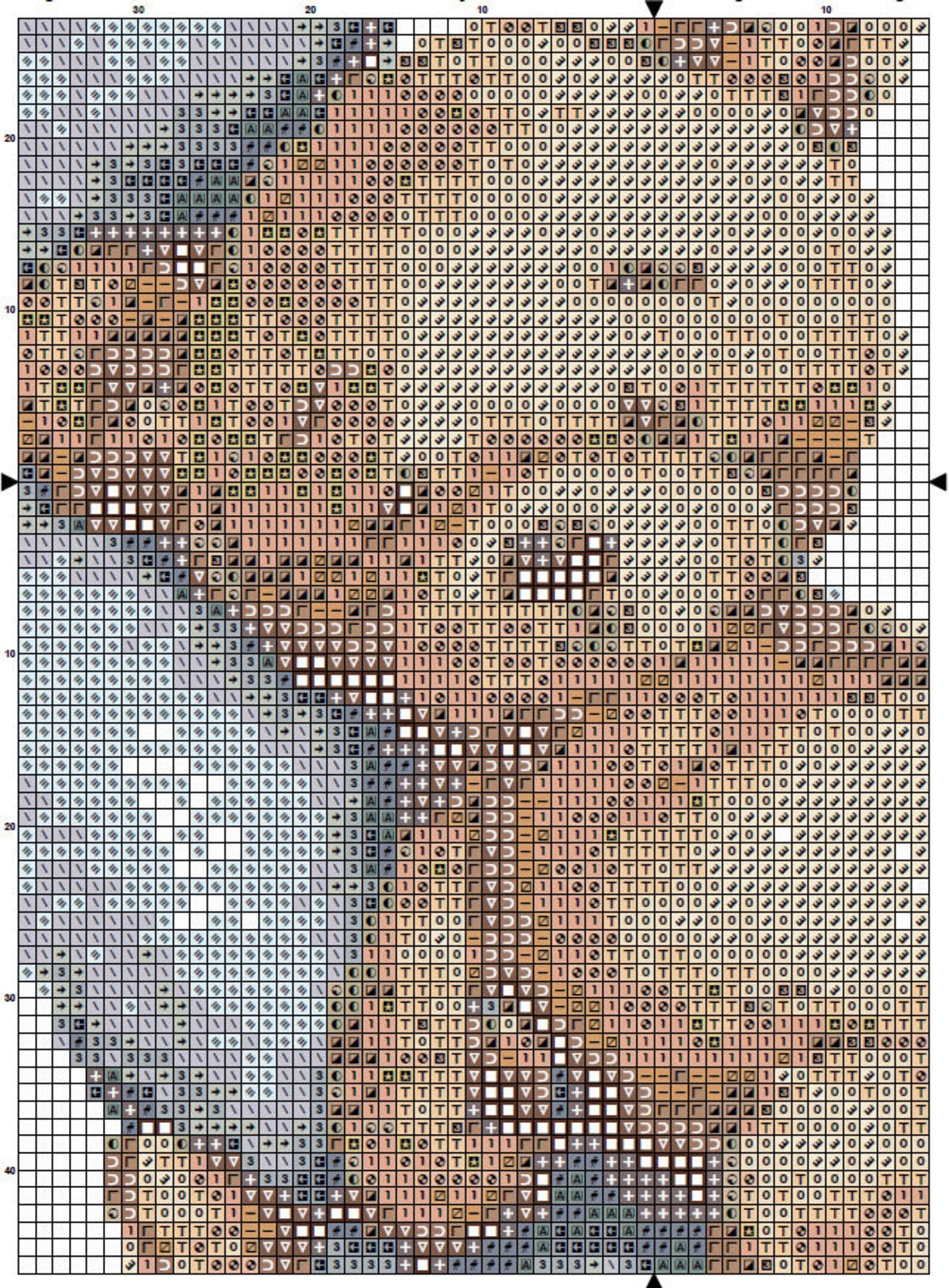 Teddy Bear Cross Stitch Pattern 1 Instant PDF Download | Etsy
