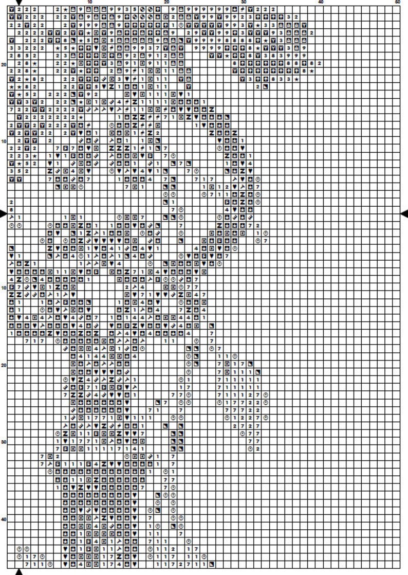 Rose Key Cross Stitch Pattern 5 Instant PDF Download Roses - Etsy