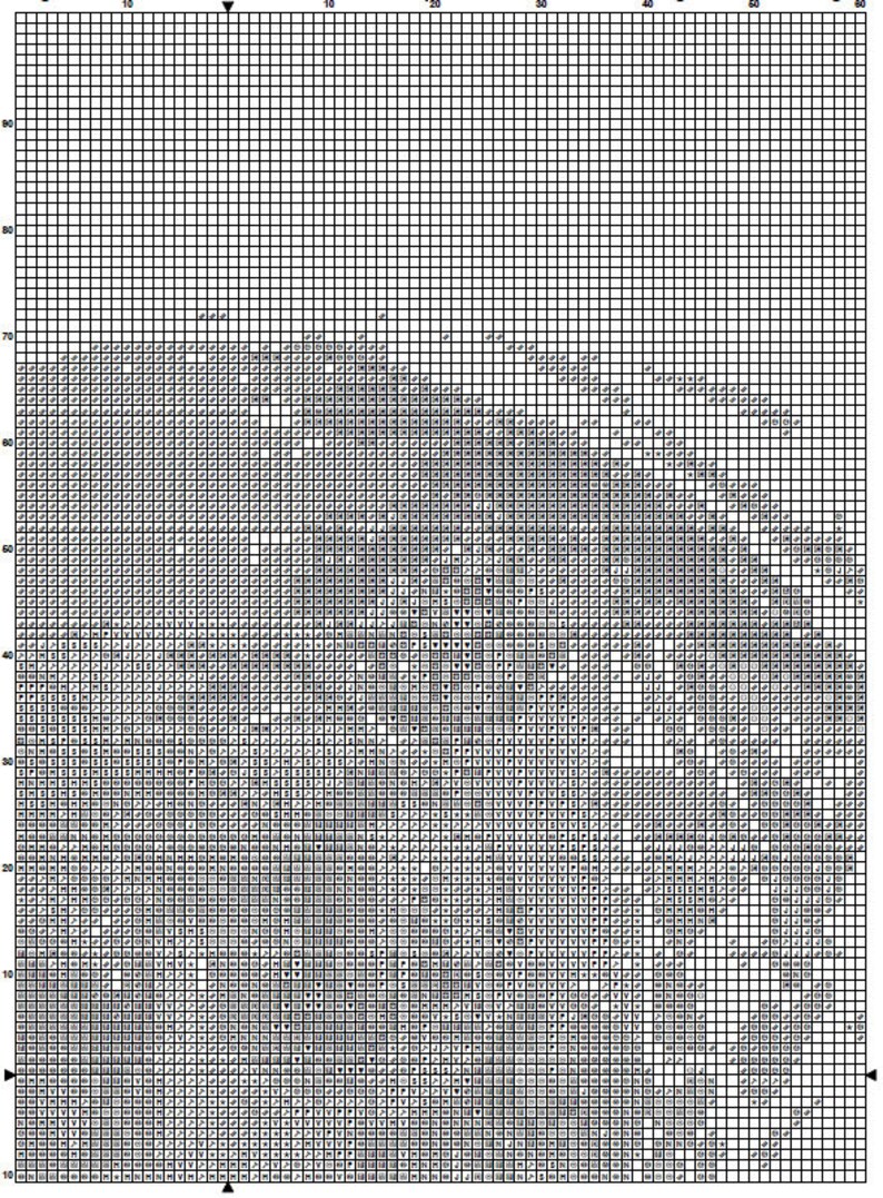 Hippo Cross Stitch Pattern 1 Instant PDF Download - Etsy