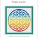 Flower of Life Cross Stitch Pattern 1 Instant PDF Download Flower of ...