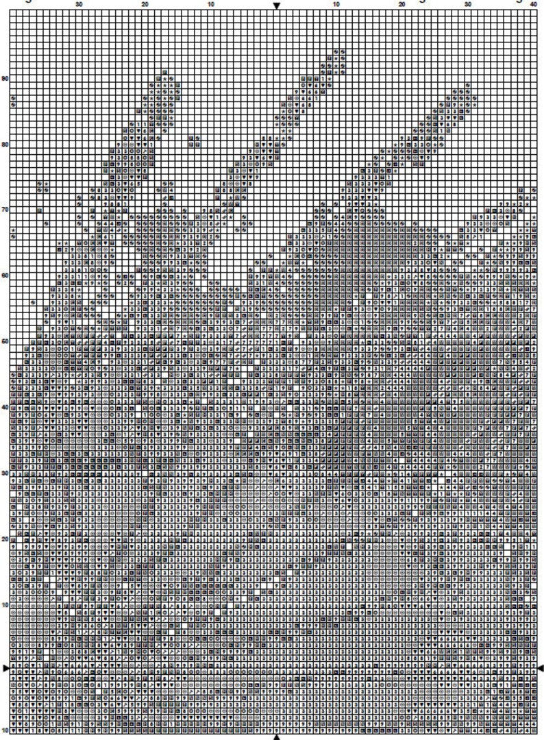 Lion Fish Cross Stitch Pattern 2 Instant Download Instant PDF - Etsy