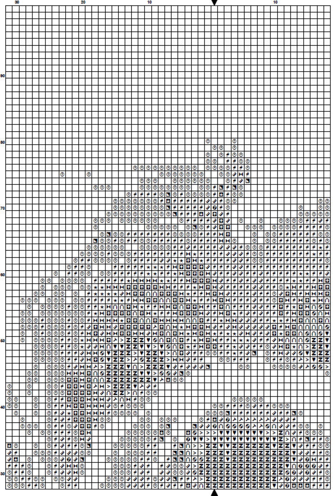 Maltese Cross Stitch Pattern 1 Instant PDF Download Maltese | Etsy