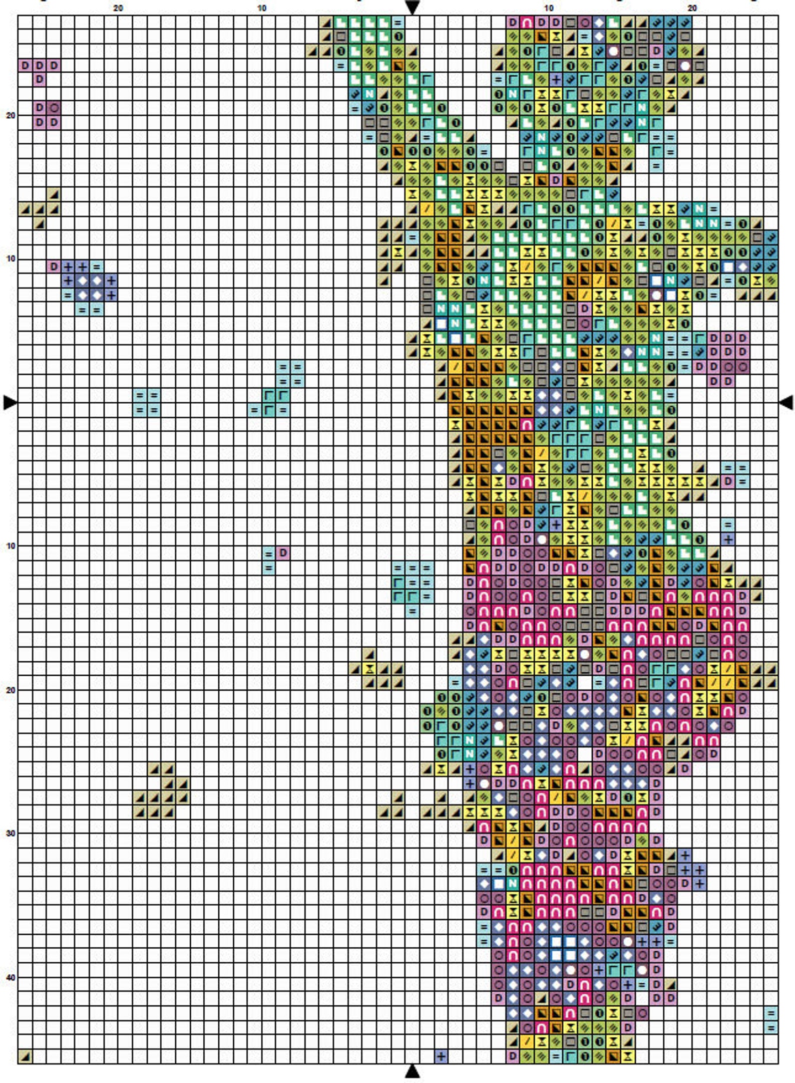 Gymnastics Dancing Cross Stitch Pattern 2 Instant PDF Download | Etsy