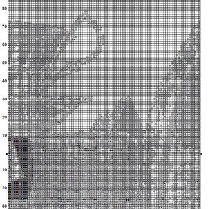 Book and Quill Cross Stitch Pattern 1 Instant PDF Download - Book ...