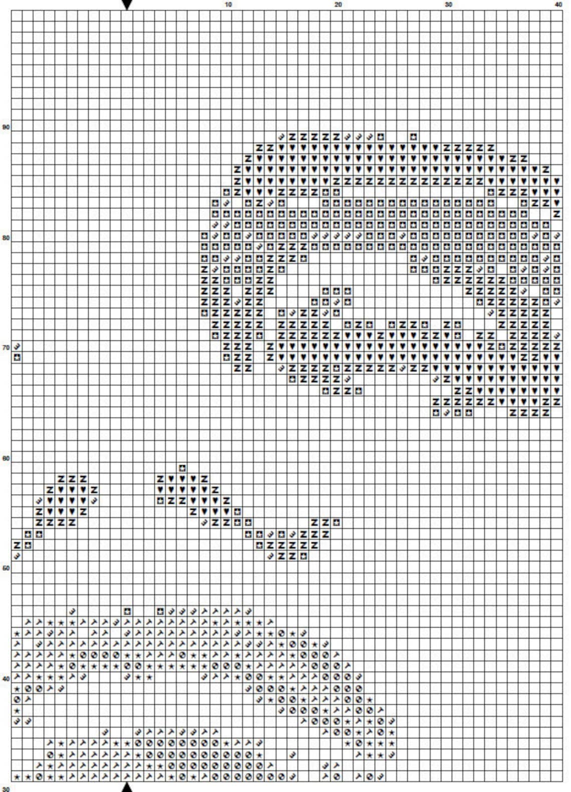 Woman Cross Stitch Pattern 1 Instant PDF Download Woman | Etsy