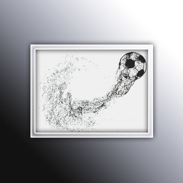 Soccer Ball Cross Stitch Pattern - Etsy