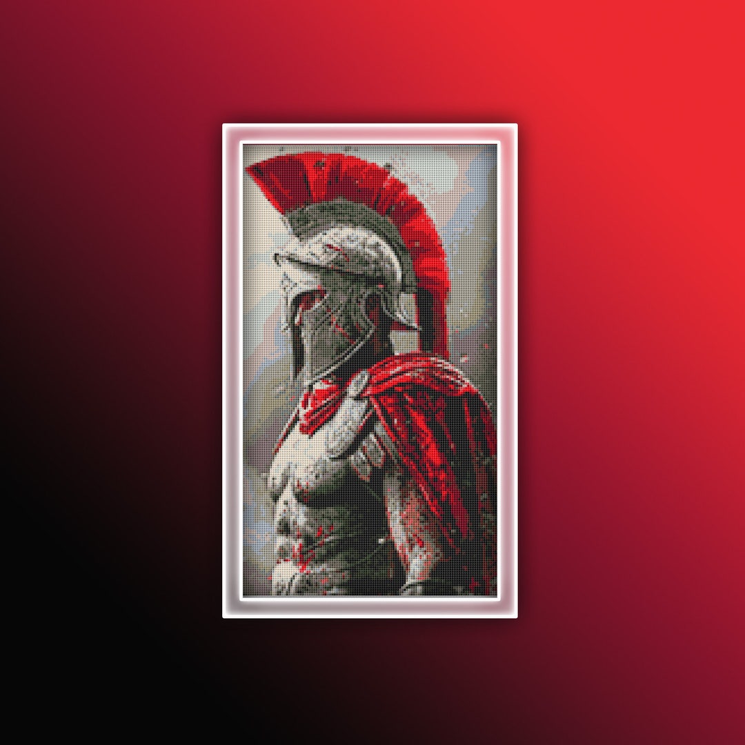 Roman Warrior Cross Stitch Pattern 2 Instant PDF Download - Rome ...