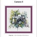 Camera Cross Stitch Pattern 5 Instant PDF Download - Camera Watercolor ...