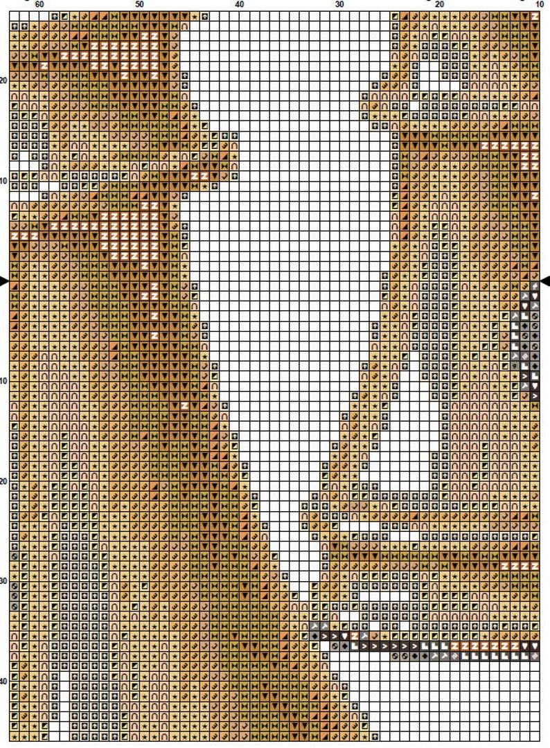 Chess Pieces Cross Stitch Pattern Instant PDF Download Chess | Etsy