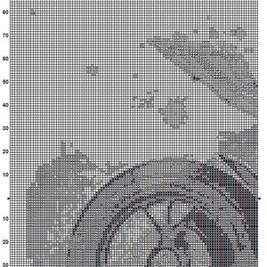 Ducati Motorcycle Cross Stitch Pattern 1 Instant PDF Download - Red ...