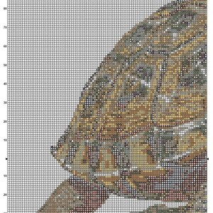 Russian Tortoise Cross Stitch Pattern Instant PDF Download - Turtle ...