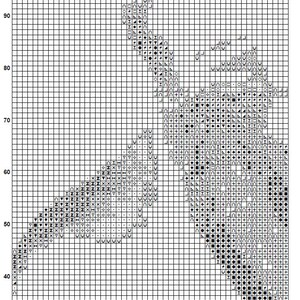 Bull Rodeo Cross Stitch Pattern 1 Instant PDF Download - Cowboy ...