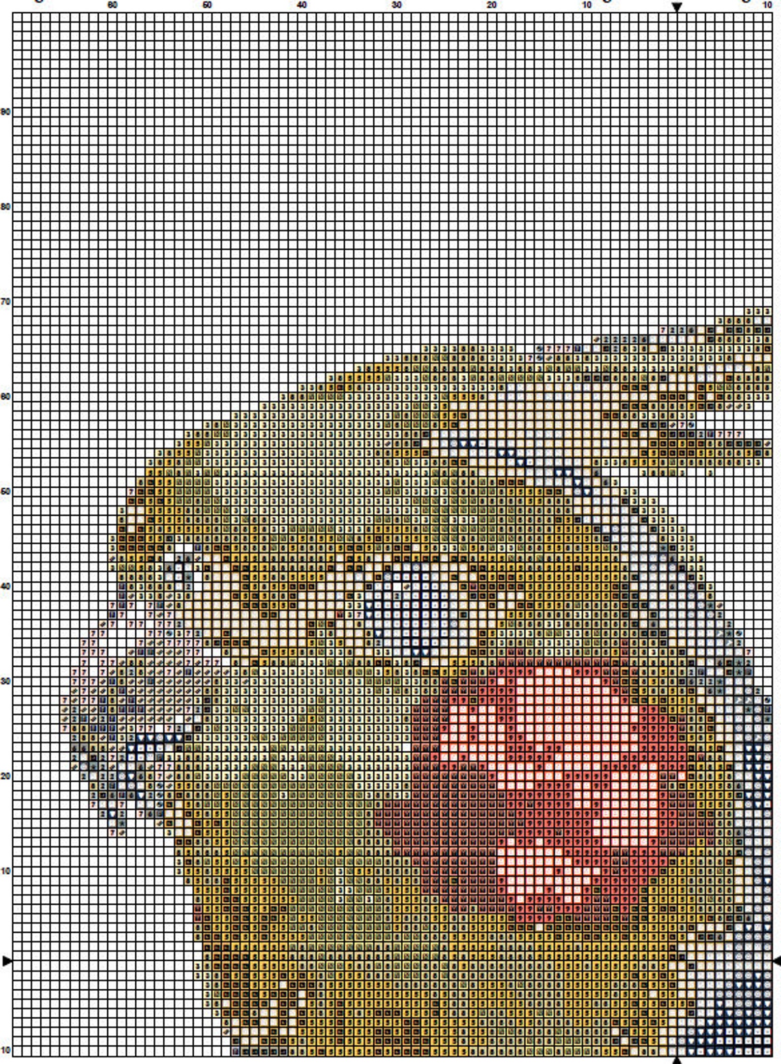 Cockatiel Parakeet Cross Stitch Pattern 1 Instant PDF Download | Etsy