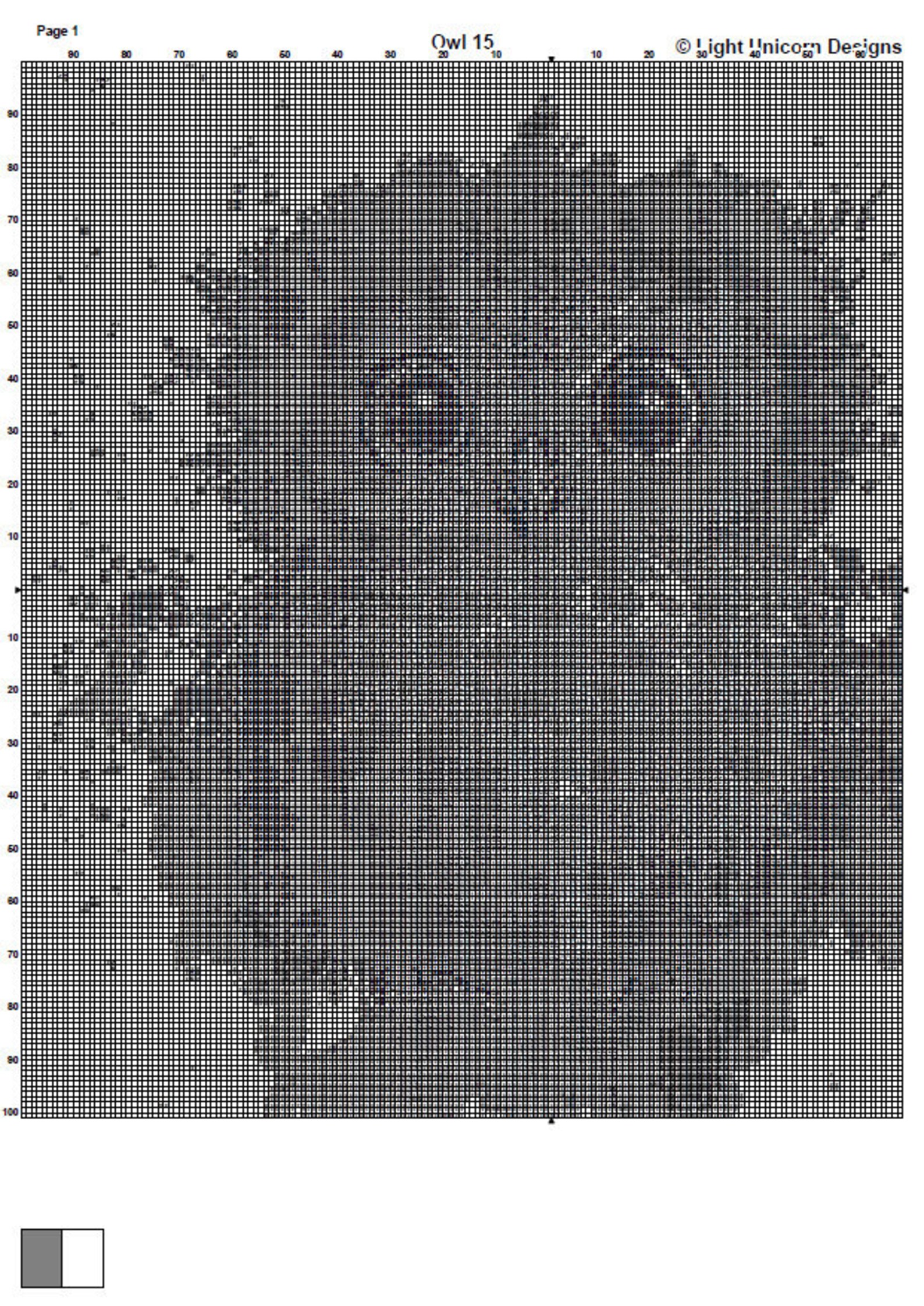 Owl Cross Stitch Pattern 15 Instant Download Instant PDF - Etsy