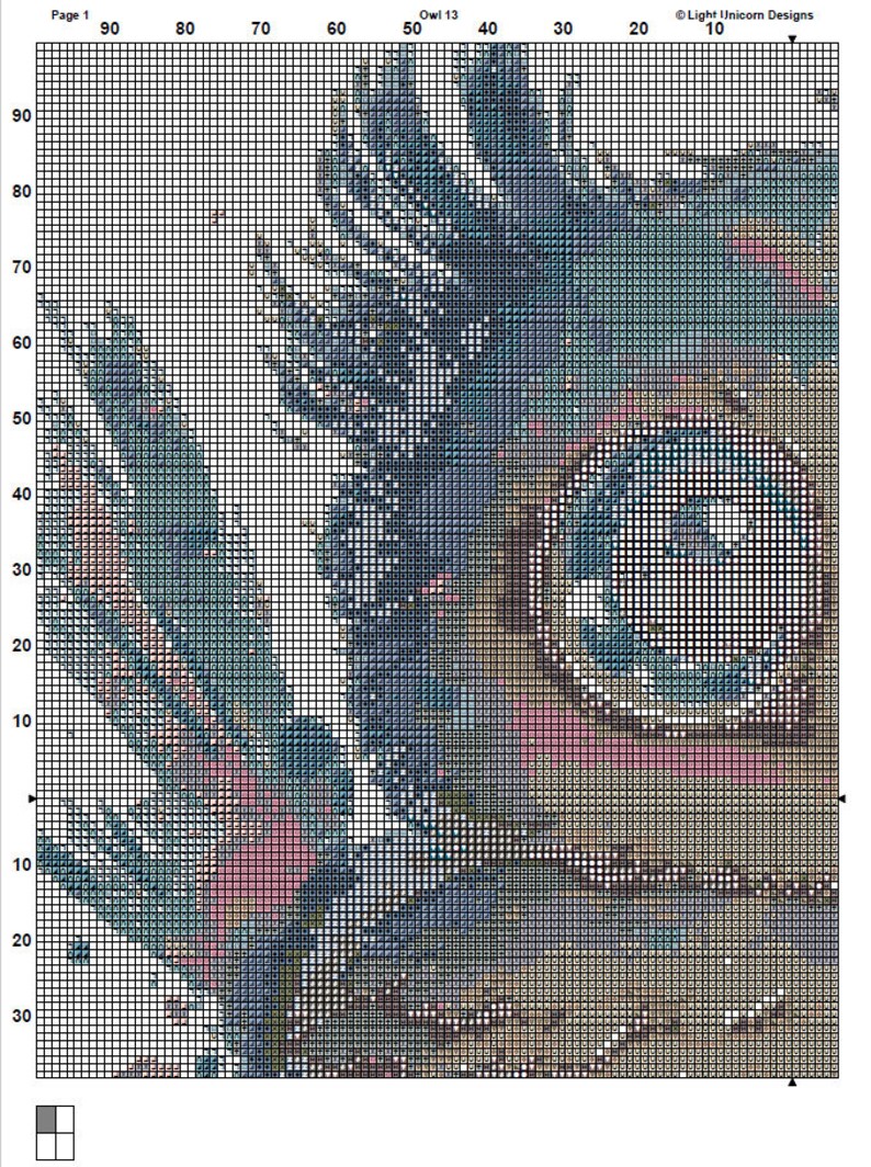 Owl Cross Stitch Pattern 13 Instant Download Instant PDF Download ...