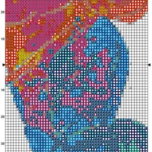 Football Player Cross Stitch Pattern 3 Instant Download Instant PDF ...