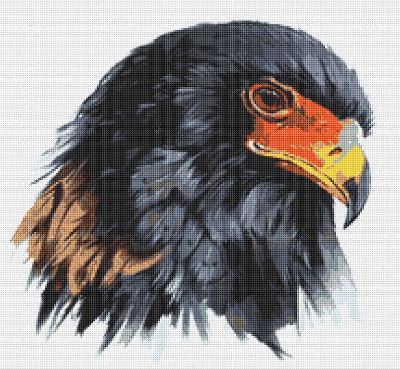 Eagle Cross Stitch Pattern 3 Instant Download Instant PDF | Etsy