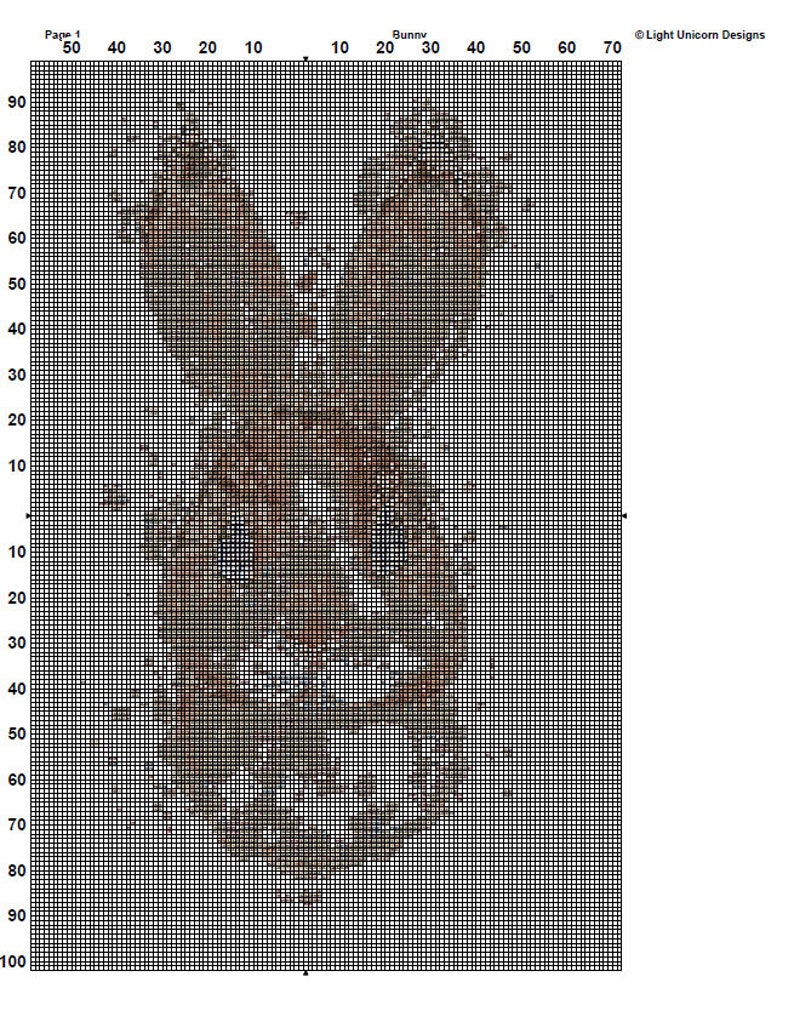 Bunny Cross Stitch Pattern Instant Download Instant PDF - Etsy