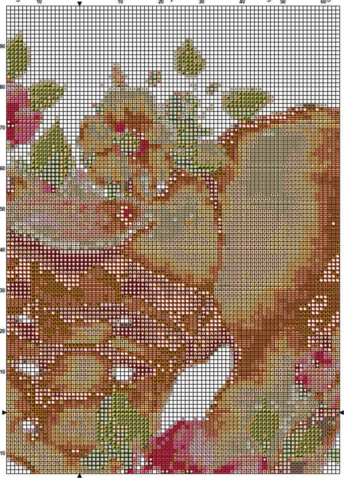 Anatomy Pelvis Cross Stitch Pattern 3 Instant PDF Download - Etsy