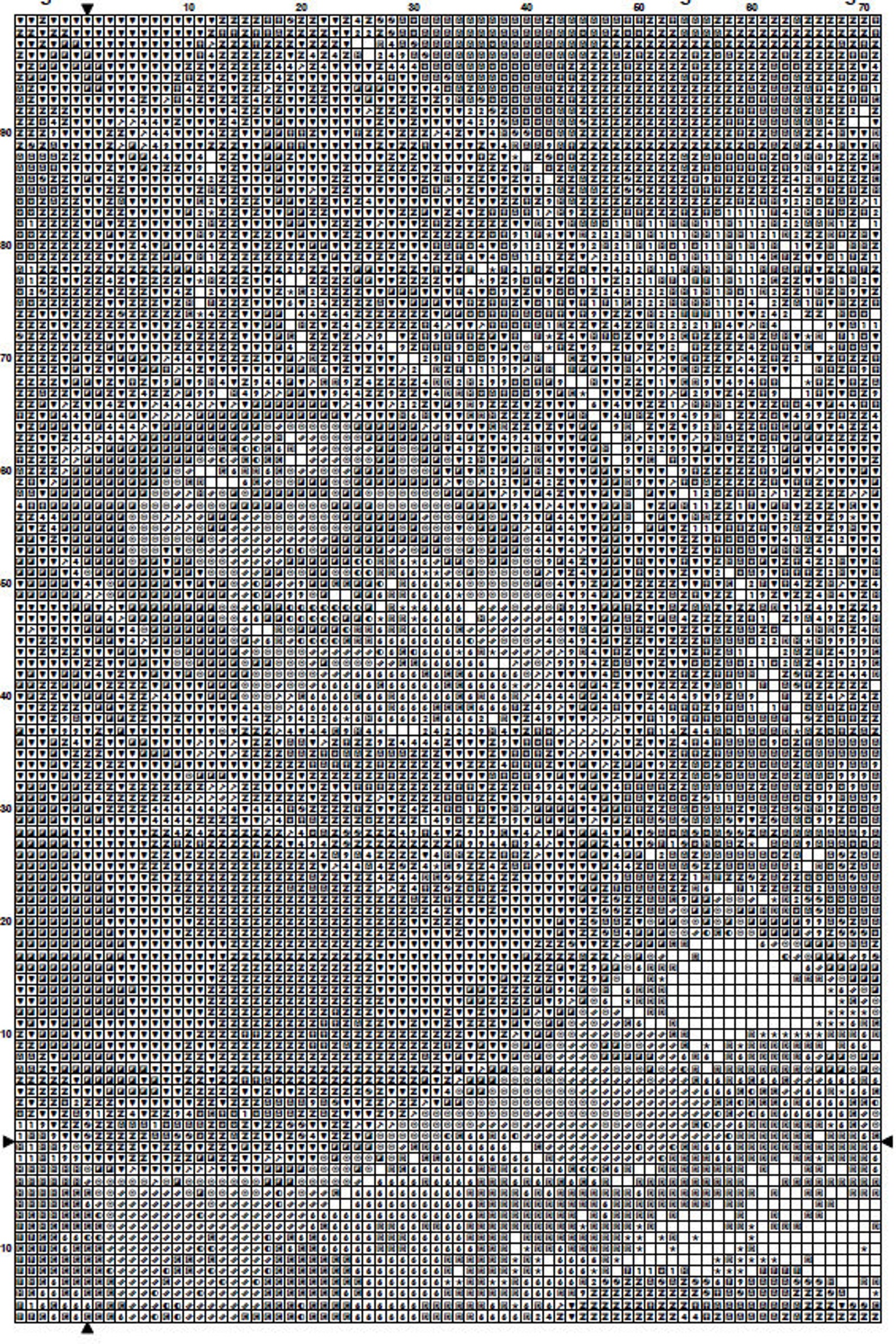 Red Masked Woman Stitch Pattern Instant PDF Download Woman | Etsy