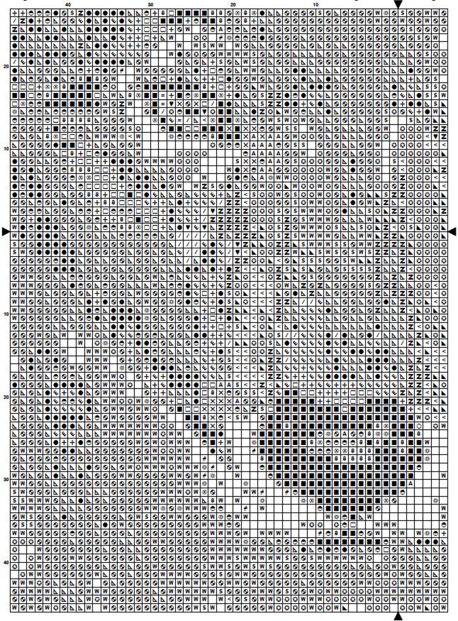 Wolf Cross Stitch Pattern 1 Instant PDF Download Wolf - Etsy