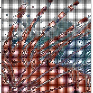 Lion Fish Cross Stitch Pattern 2 Instant Download Instant PDF | Etsy